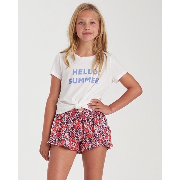 Billabong | Bottoms | Billabong Girls Ruff Play Boho Floral Girls ...